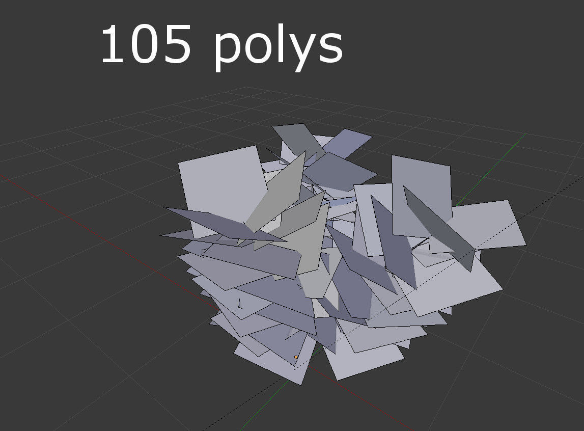 3D model low poly weed plant VR / AR / low-poly | CGTrader