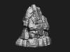 Cracked Cliff Rock 3D model 3D printable | CGTrader