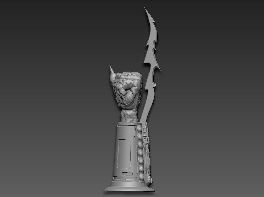 Predator hand 3D model 3D printable | CGTrader