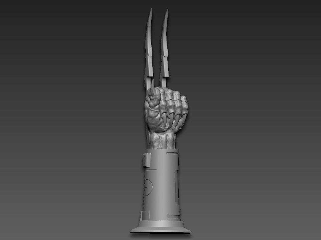 Predator hand 3D model 3D printable | CGTrader