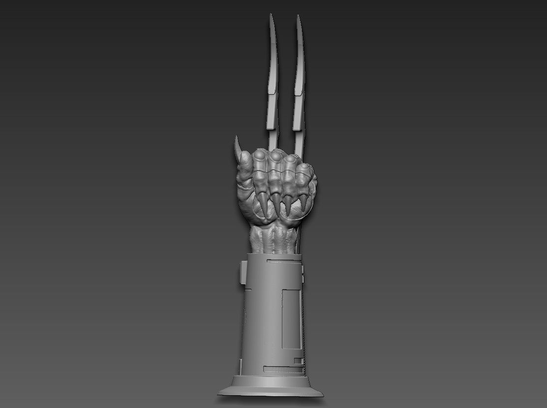 Predator hand 3D model 3D printable | CGTrader