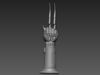 Predator hand 3D model 3D printable | CGTrader