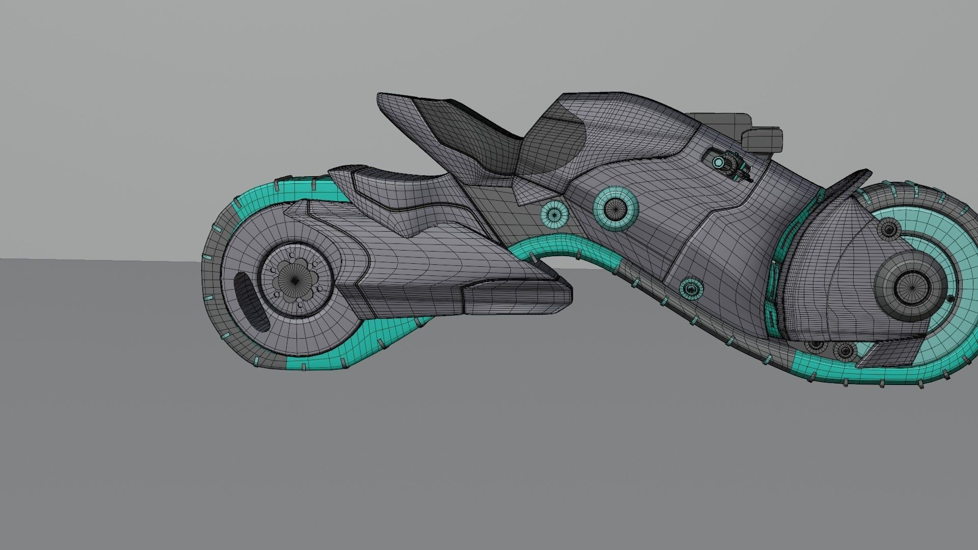 Sci-Fi new bike 3D model | CGTrader