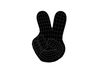 3D model Winning Hand Symbol Glove v1 009 VR / AR / low-poly | CGTrader