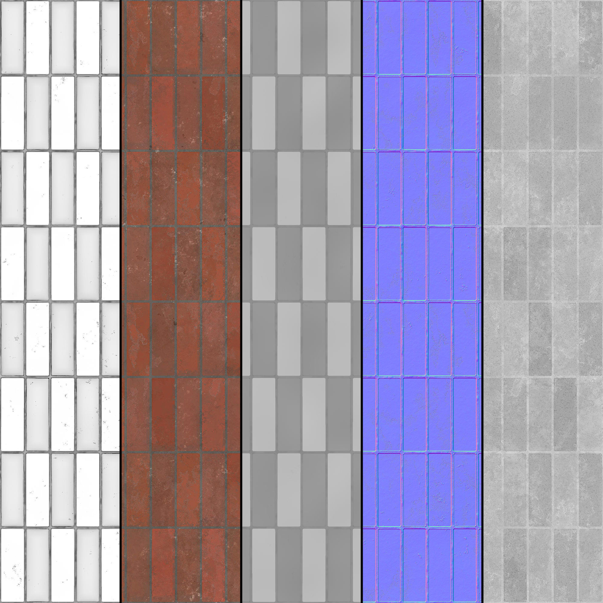 Texture Mrf Bricks Set12 VR / AR / low-poly | CGTrader