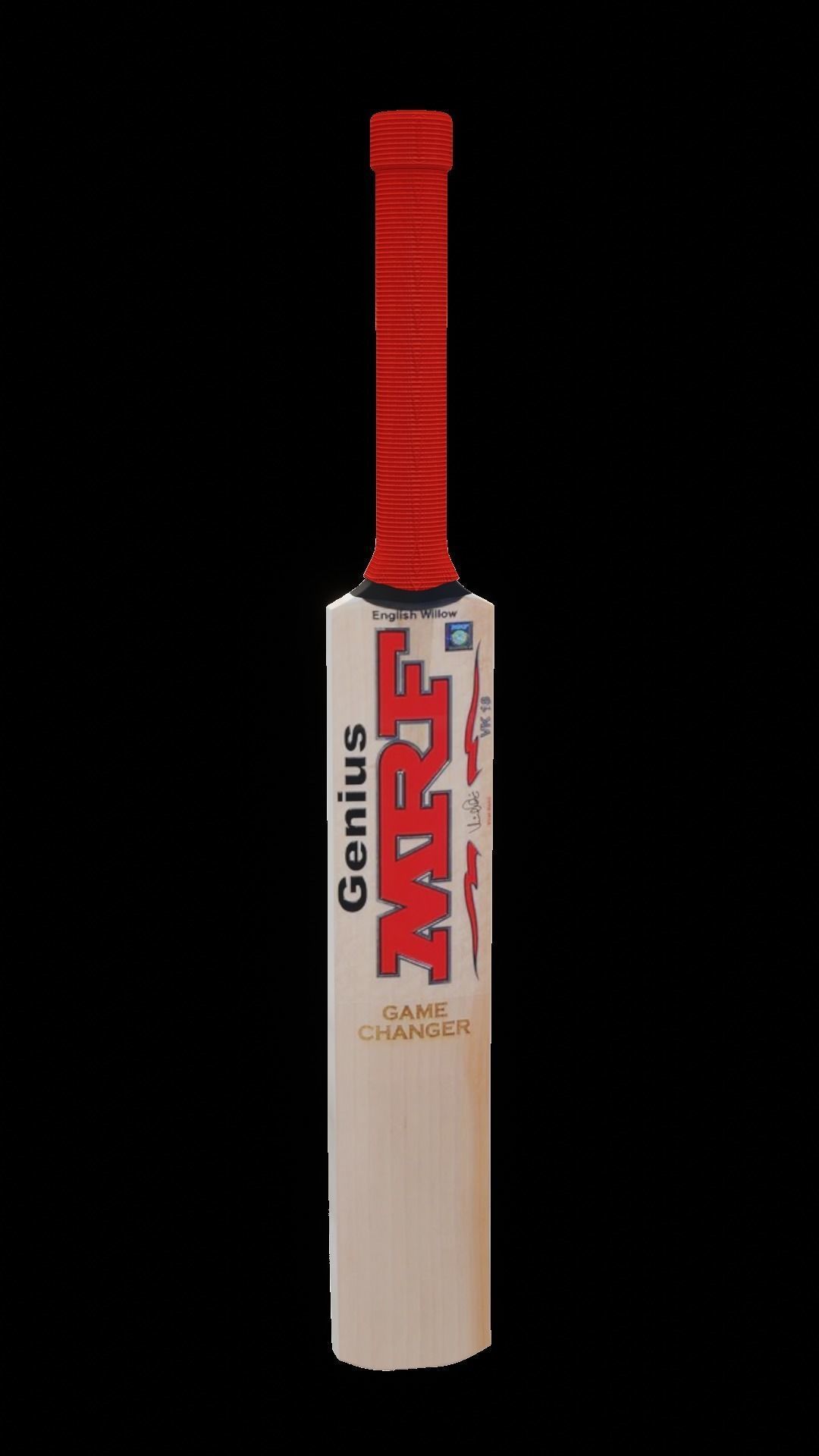 MRF Cricket Bat 3D model | CGTrader