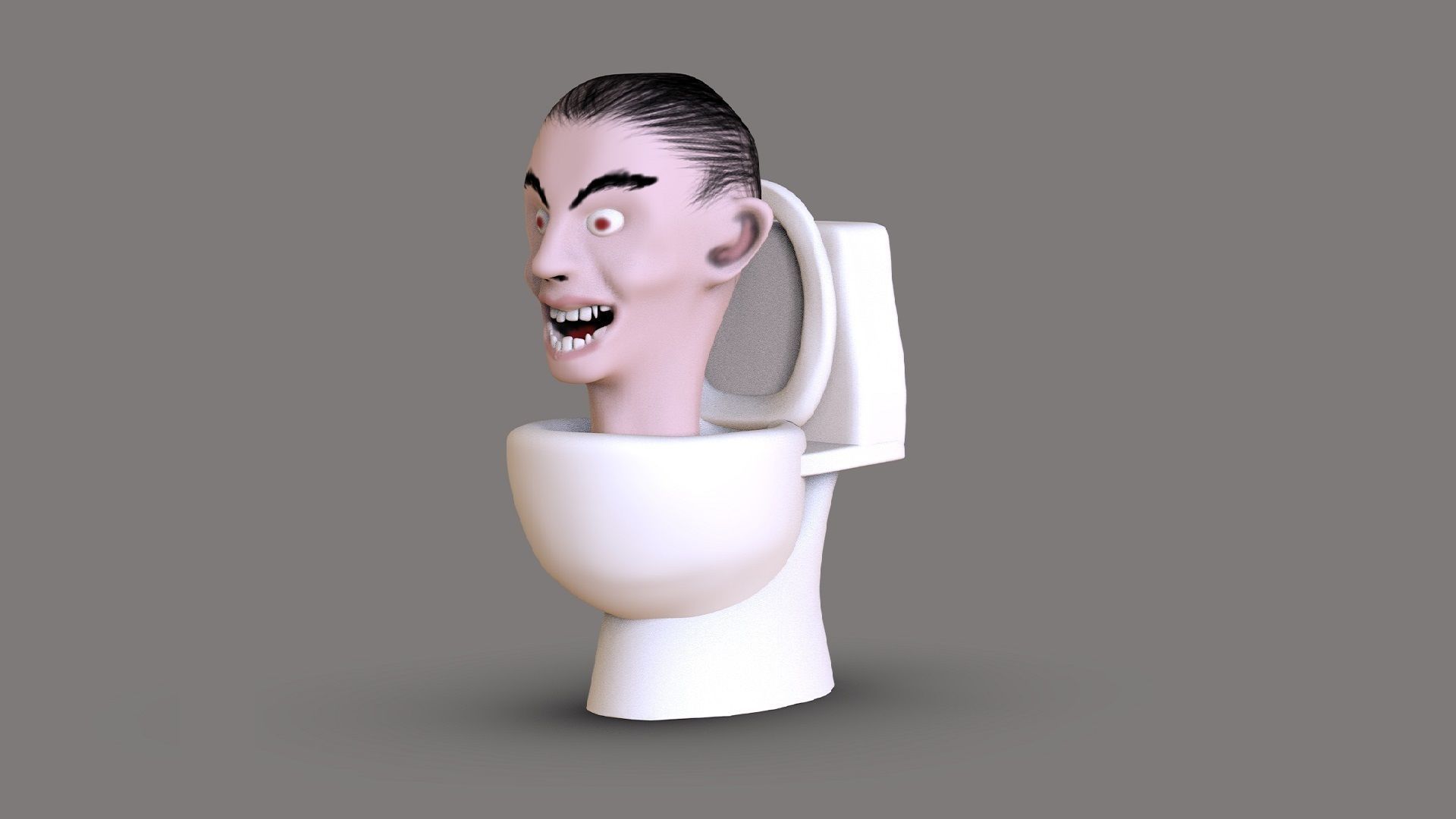 3D model Skibidi Toilet 1 VR / AR / low-poly | CGTrader