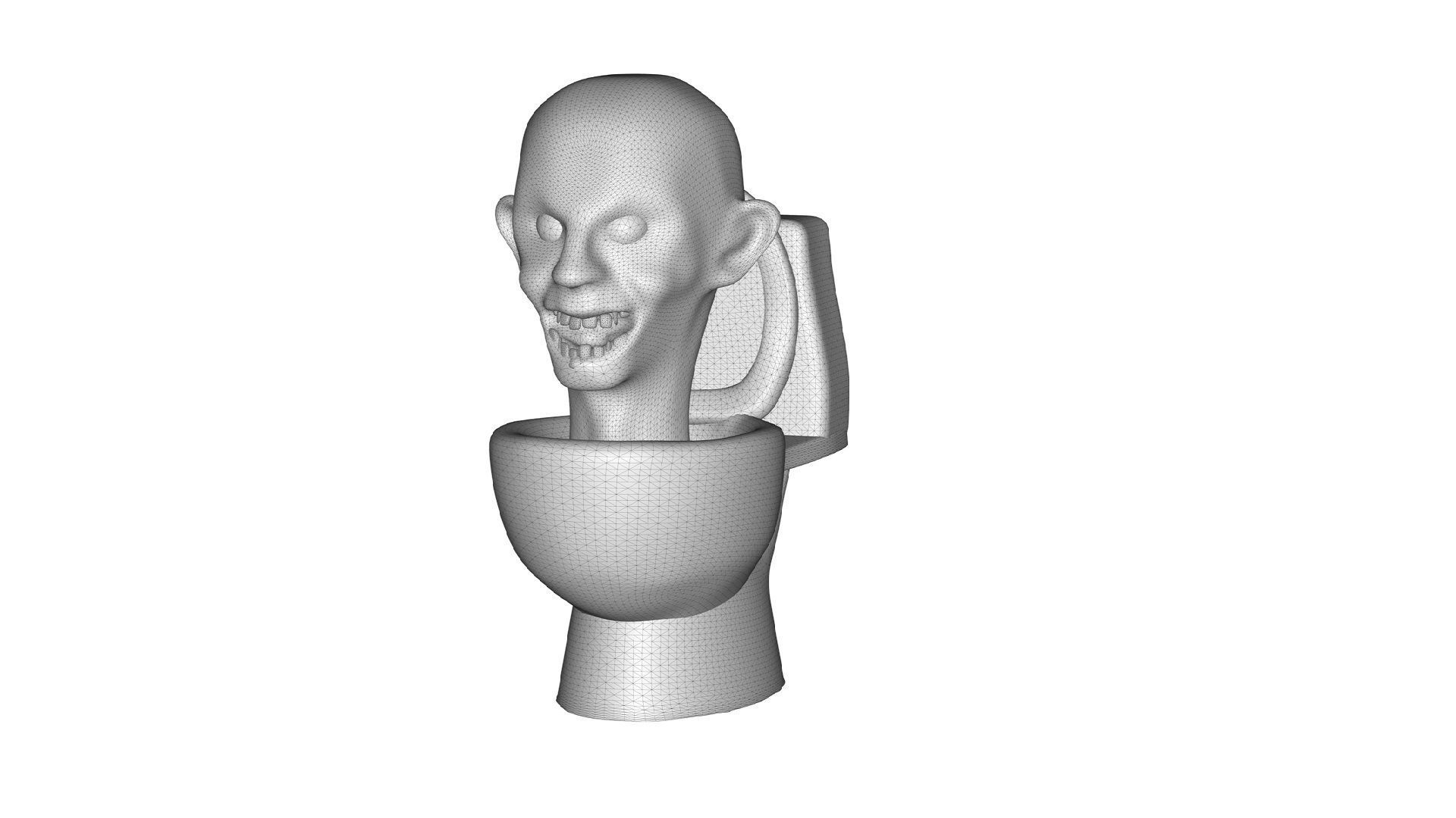 3D model Skibidi Toilet 1 VR / AR / low-poly | CGTrader