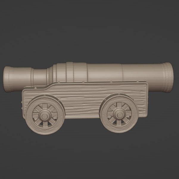 Late Medieval canon MONS MEG 3D model 3D printable | CGTrader