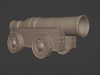 Late Medieval canon MONS MEG 3D model 3D printable | CGTrader