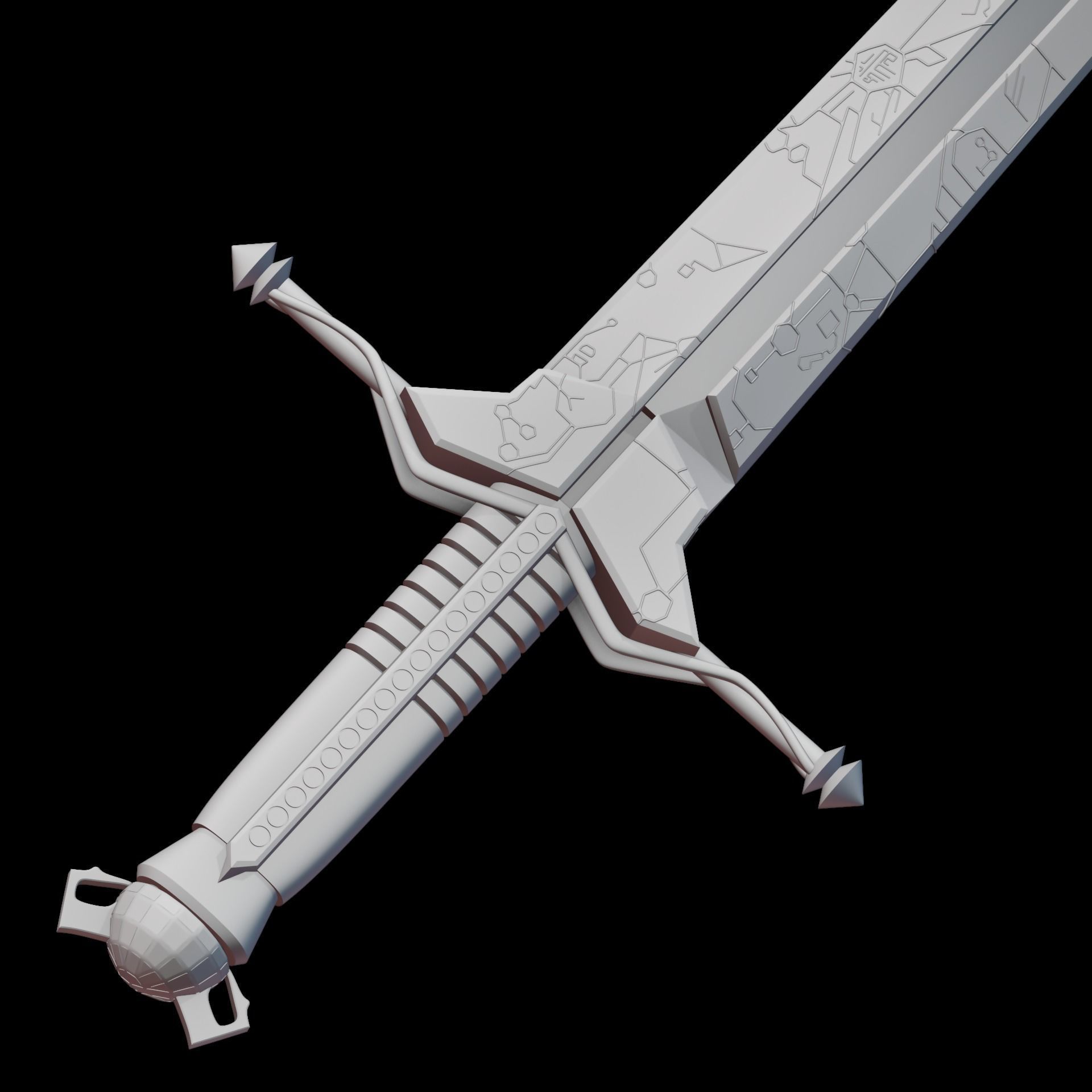 Assassins Creed Sword of Eden 3D model 3D printable | CGTrader