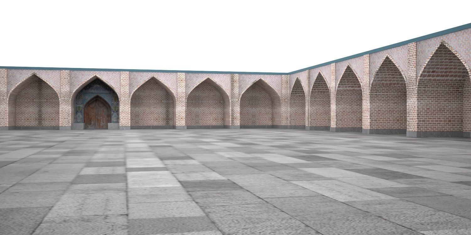 3D model Sheikh Safiuddin Ardabili VR / AR / low-poly | CGTrader