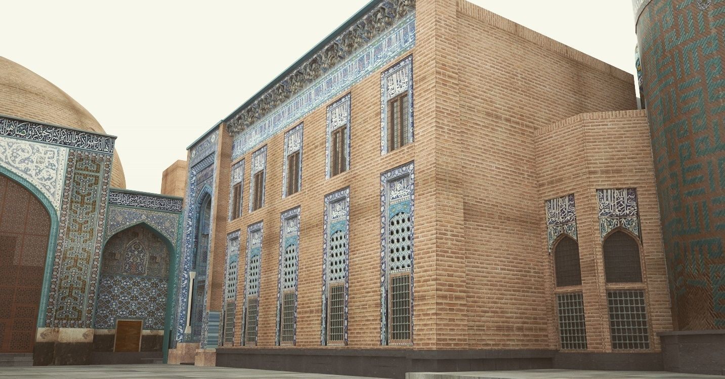 3D model Sheikh Safiuddin Ardabili VR / AR / low-poly | CGTrader