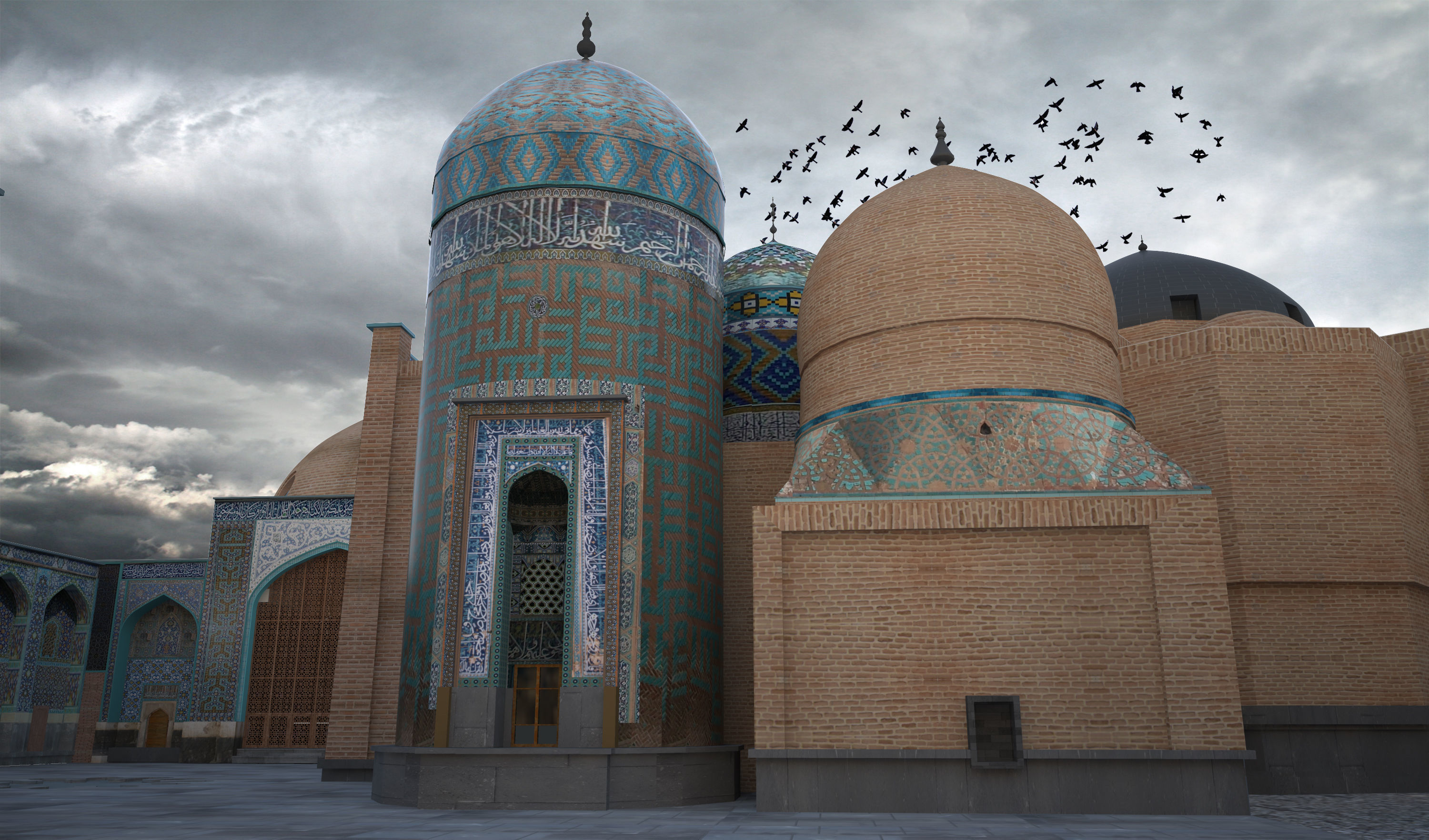 3D model Sheikh Safiuddin Ardabili VR / AR / low-poly | CGTrader