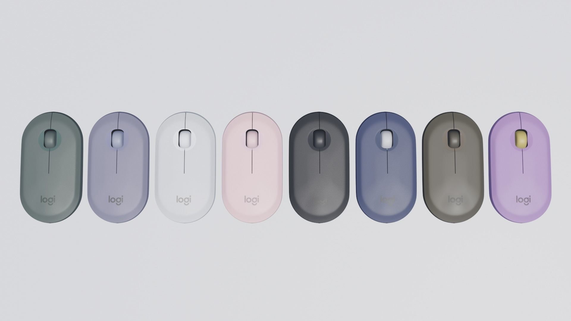 Logitech Pebble mouse 3D model | CGTrader