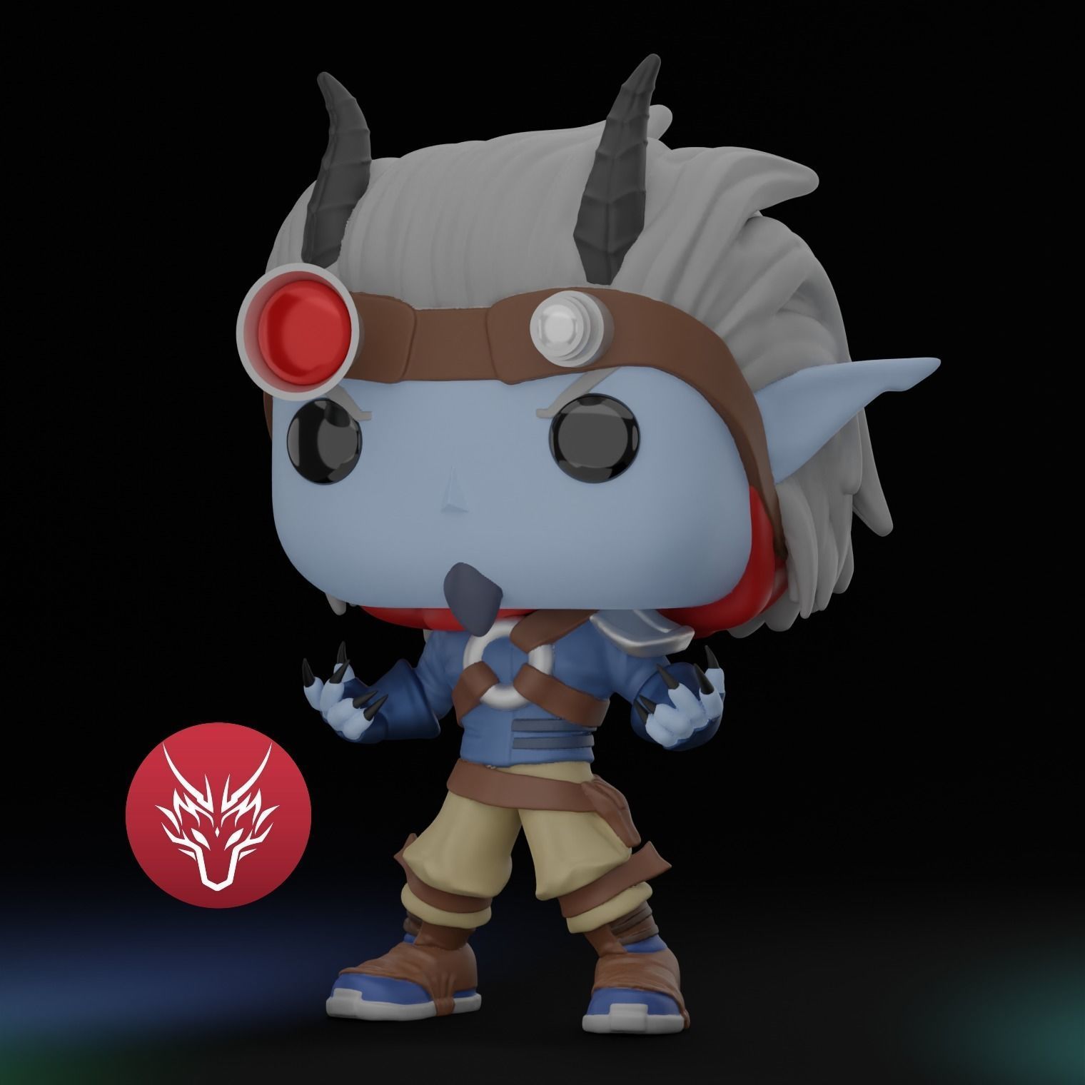 DARK JAK - JAK AND DAXTER 3D model 3D printable | CGTrader