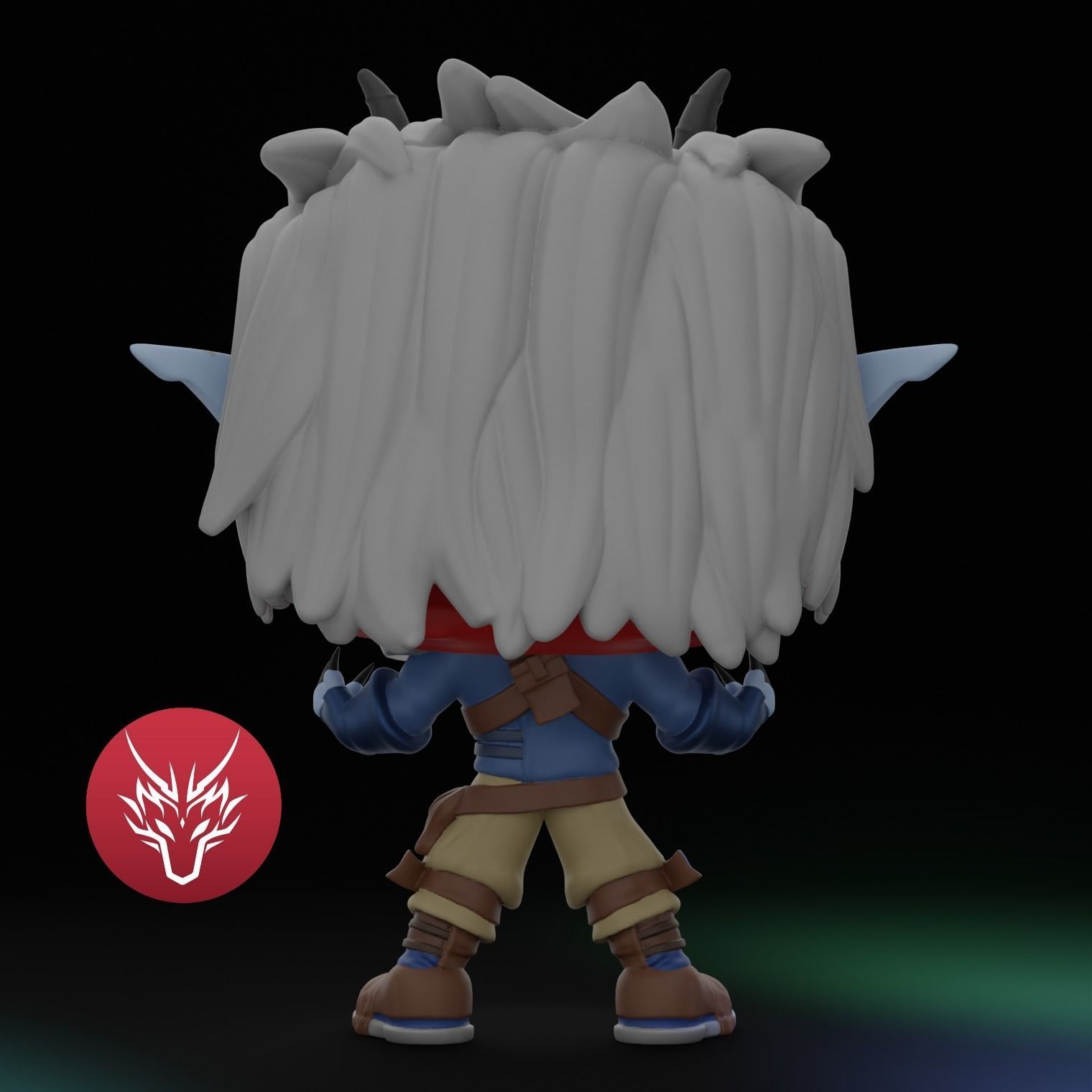 DARK JAK - JAK AND DAXTER 3D model 3D printable | CGTrader