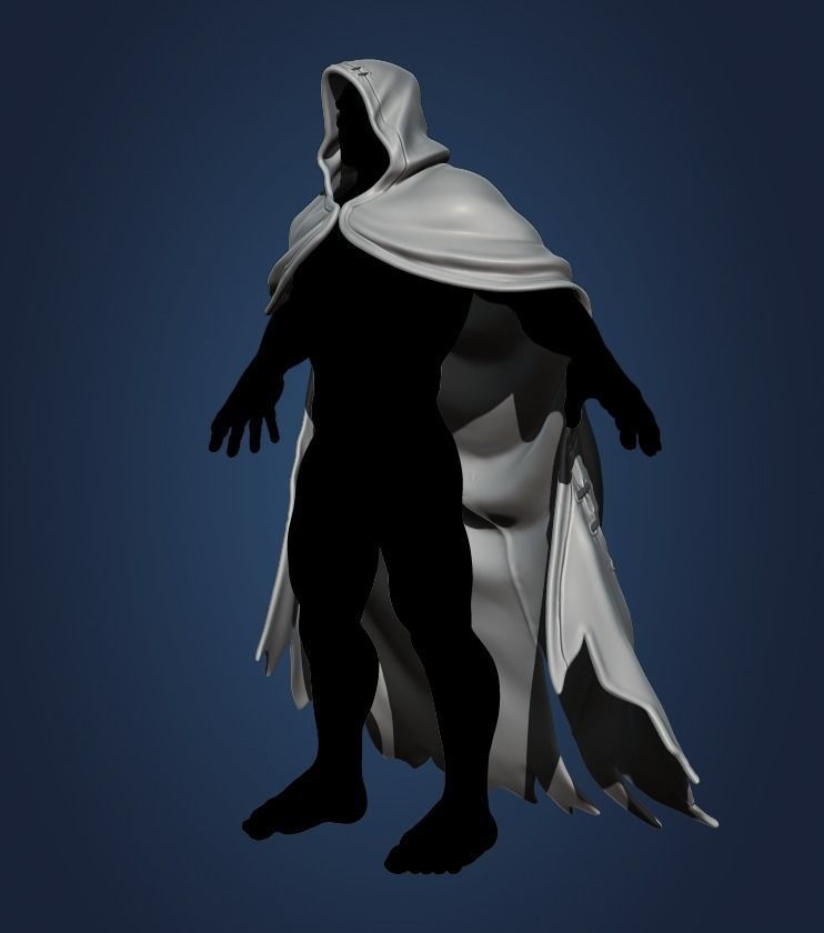 stylized cape zbrush file 3D model | CGTrader
