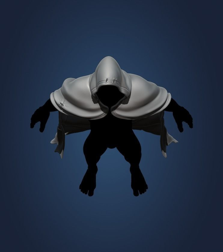 stylized cape zbrush file 3D model | CGTrader