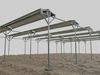 Solar Steel Construction For Farms Type-2 3D model | CGTrader