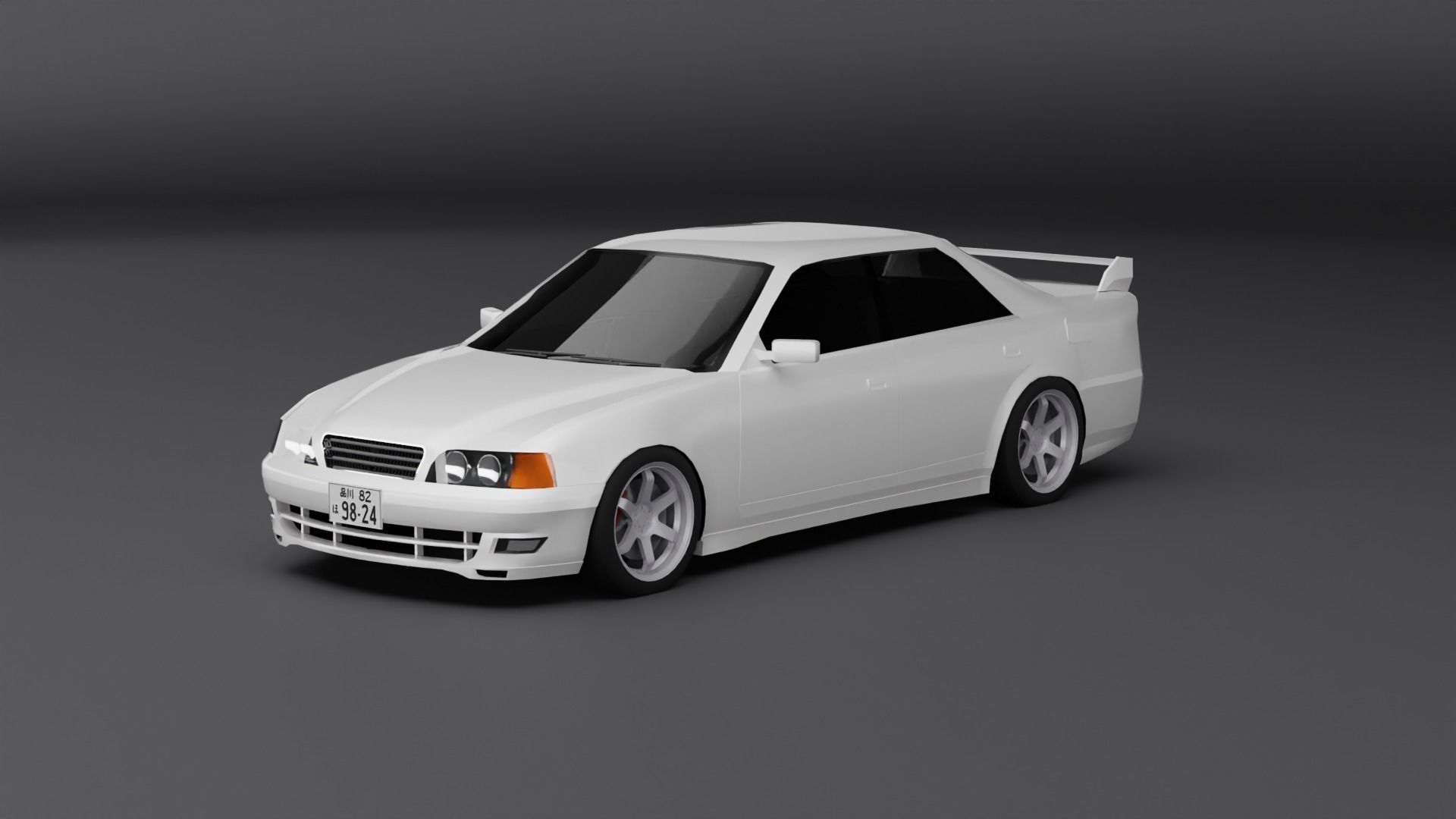 Toyota Chaser free VR / AR / low-poly 3D model | CGTrader