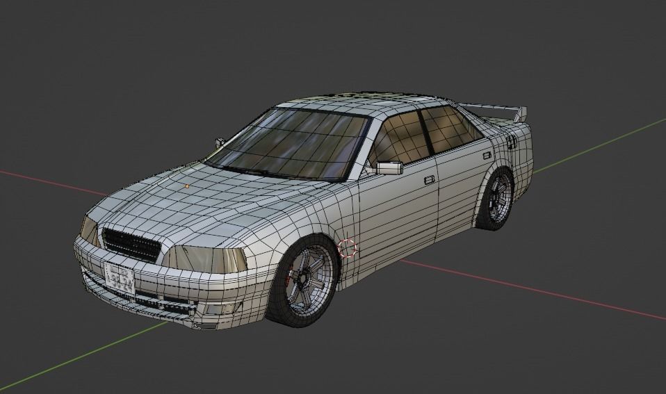 Toyota Chaser free VR / AR / low-poly 3D model | CGTrader