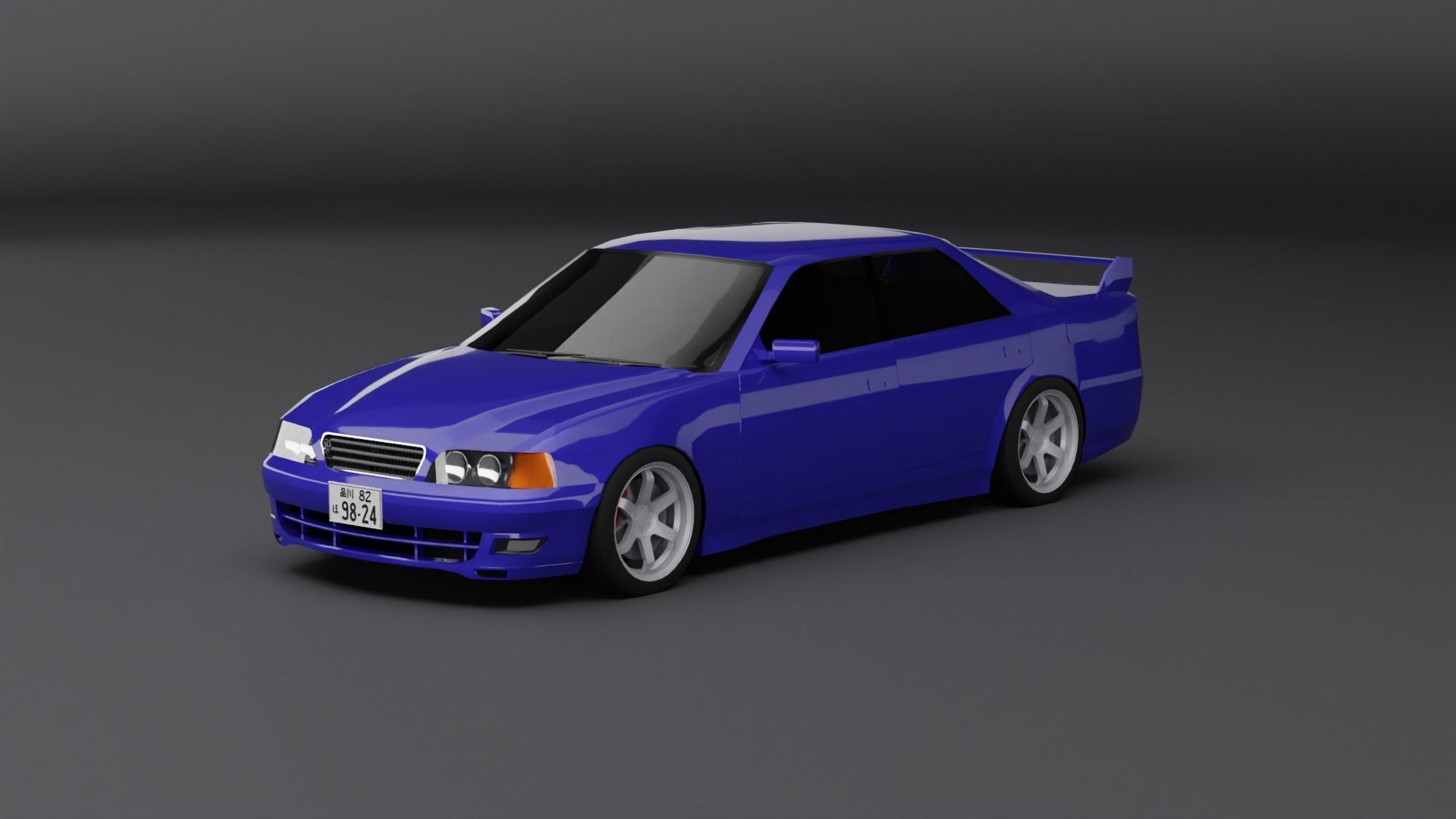 Toyota Chaser free VR / AR / low-poly 3D model | CGTrader