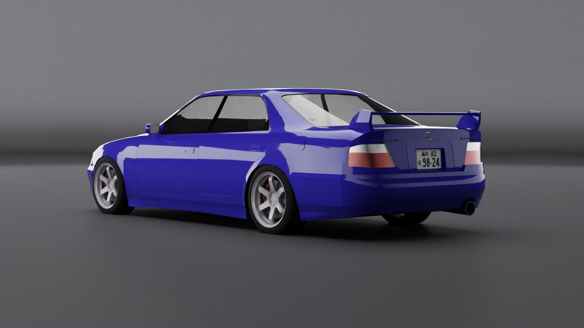 Toyota Chaser free VR / AR / low-poly 3D model | CGTrader