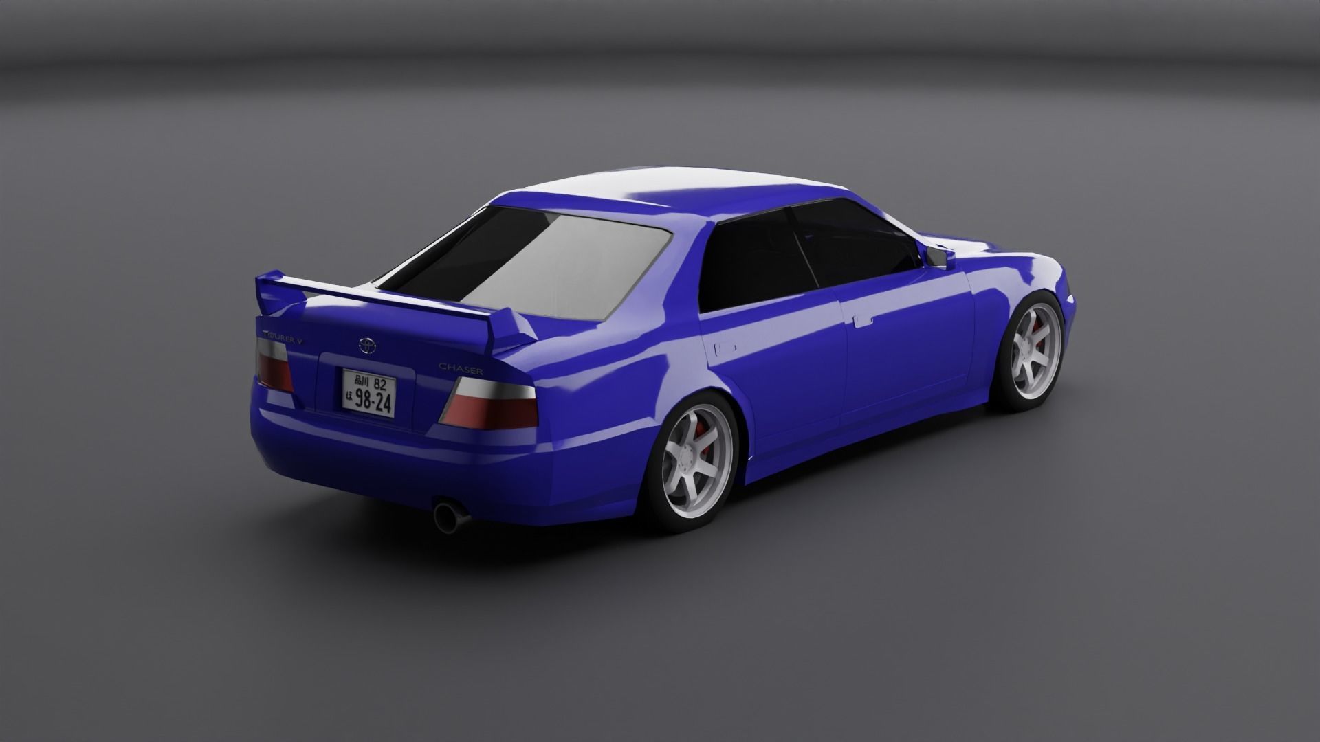 Toyota Chaser free VR / AR / low-poly 3D model | CGTrader