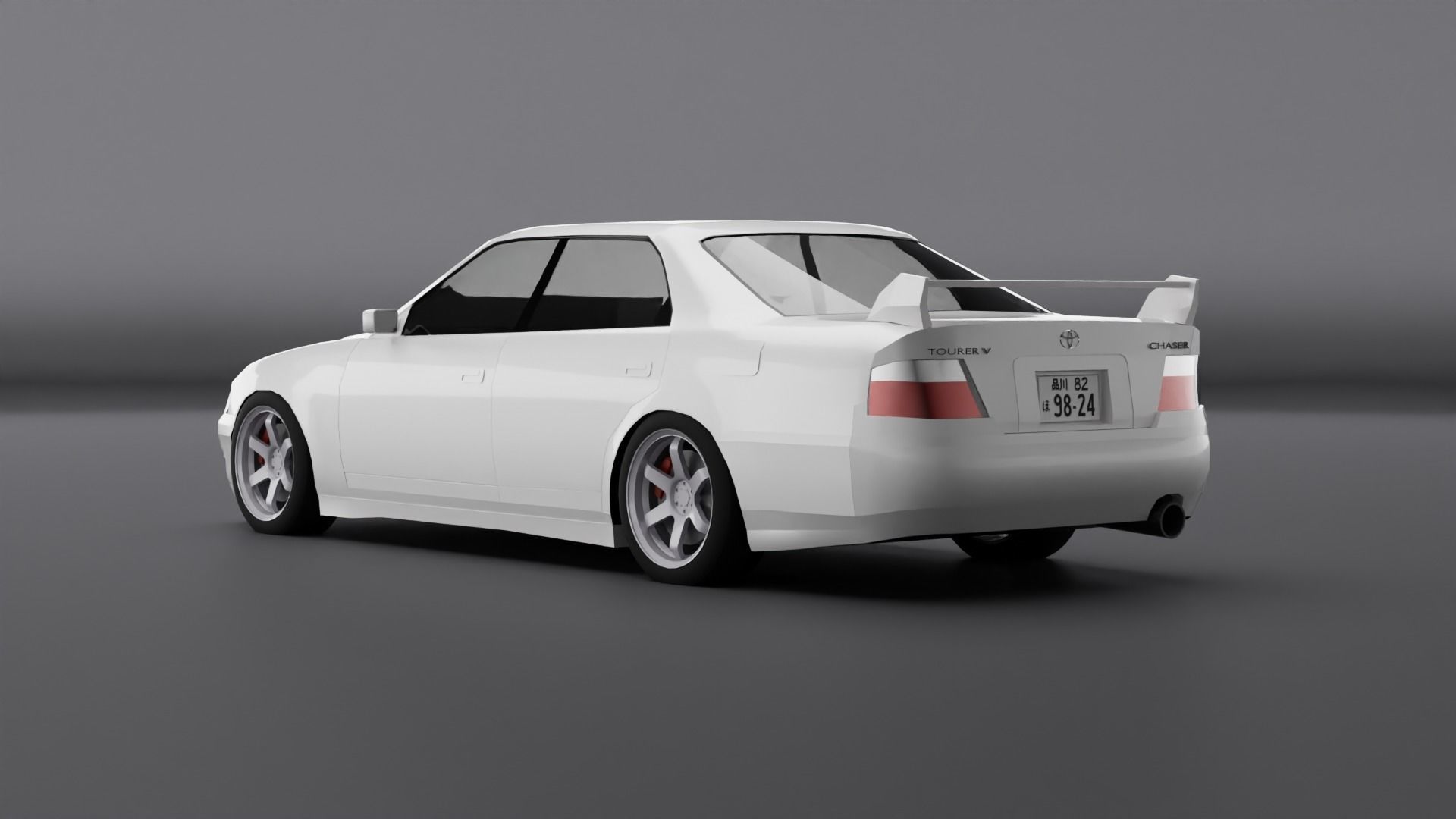 Toyota Chaser free VR / AR / low-poly 3D model | CGTrader