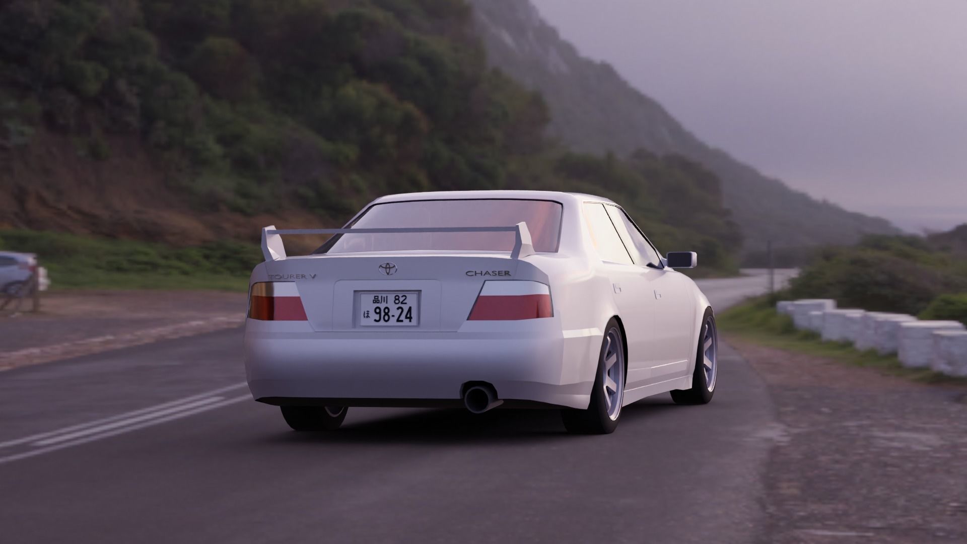 Toyota Chaser free VR / AR / low-poly 3D model | CGTrader
