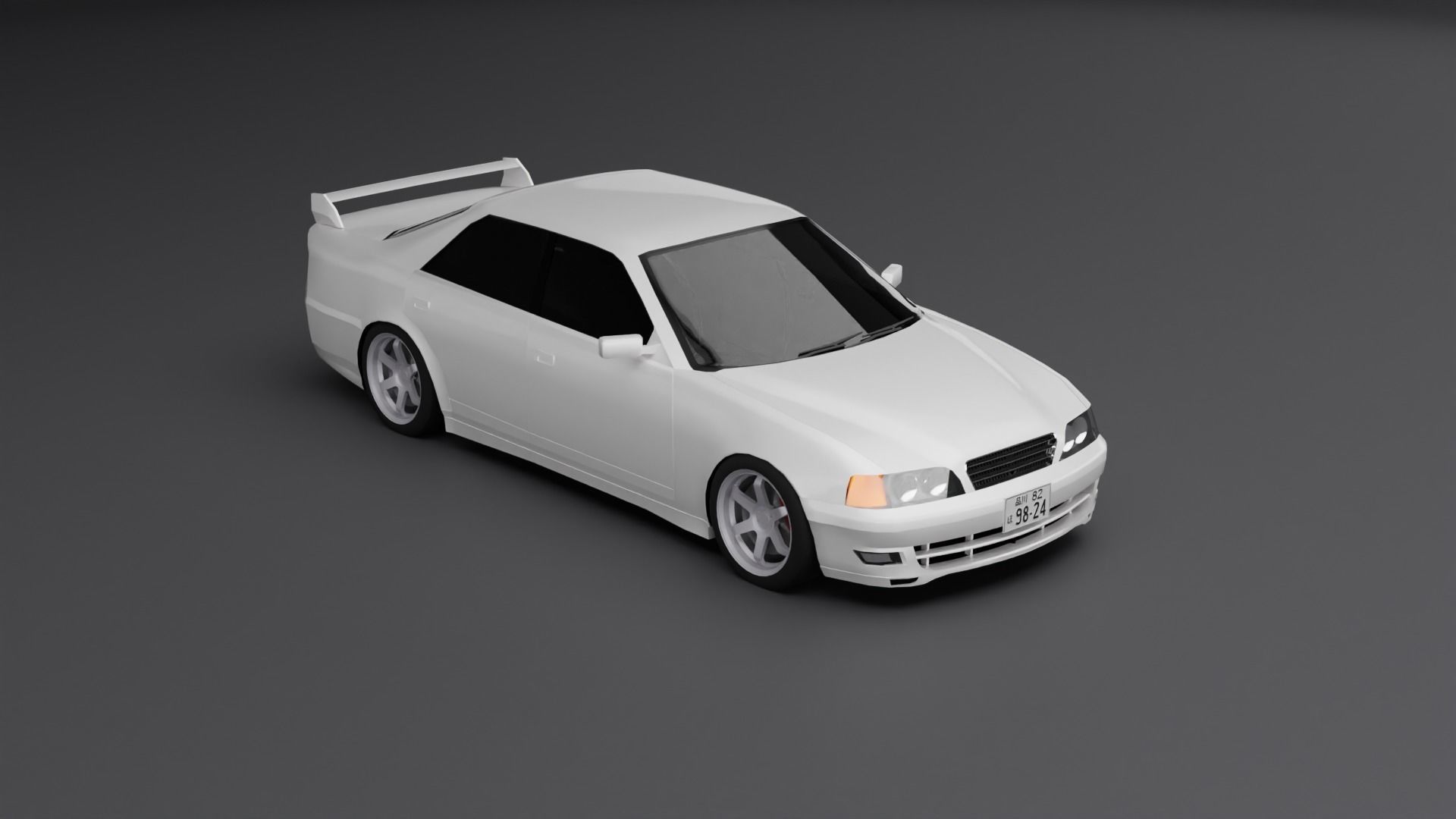 Toyota Chaser free VR / AR / low-poly 3D model | CGTrader