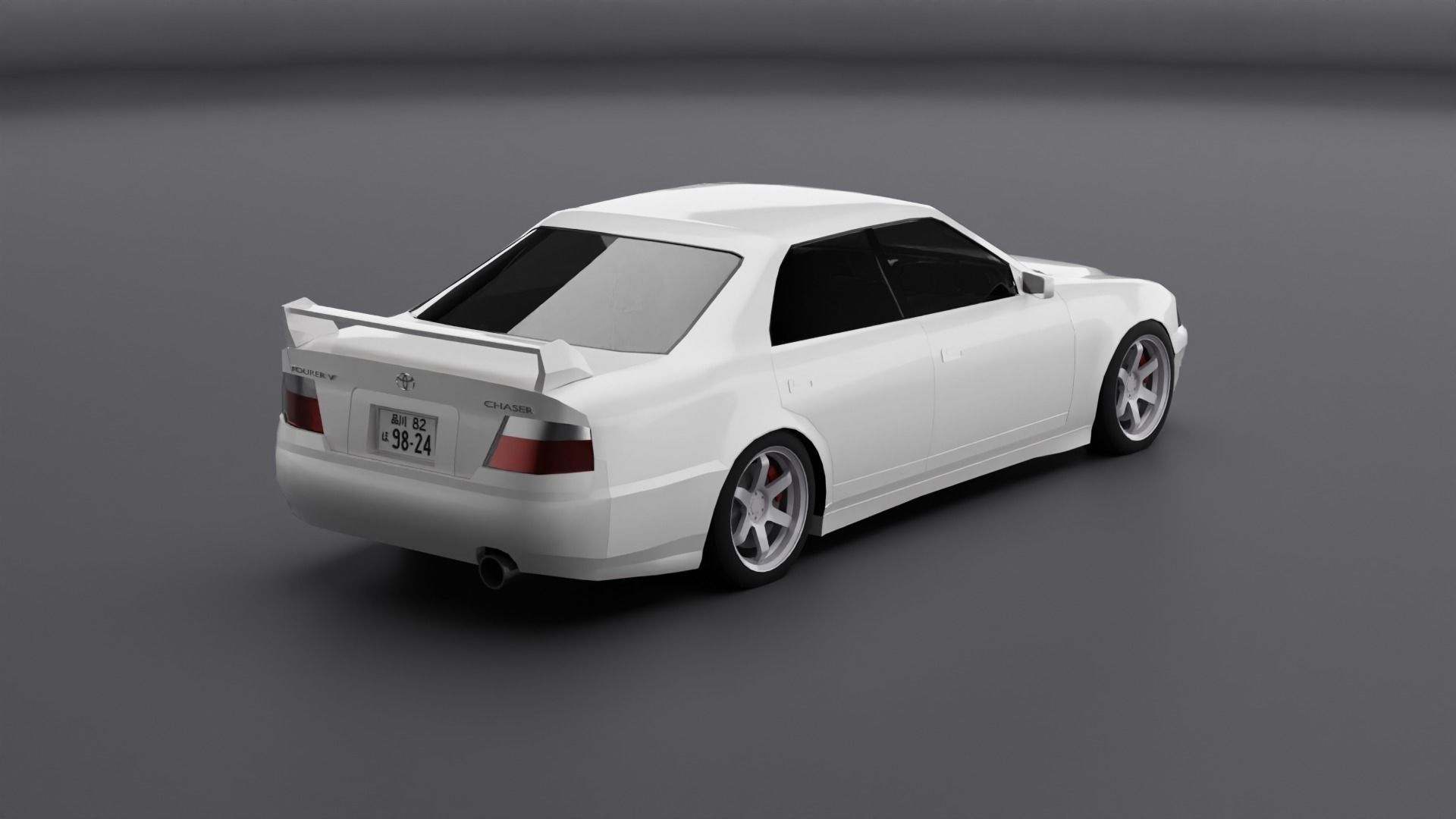 Toyota Chaser free VR / AR / low-poly 3D model | CGTrader