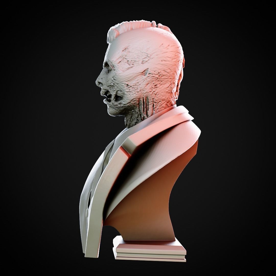Two-Face Batman Arkham 3D model 3D printable | CGTrader
