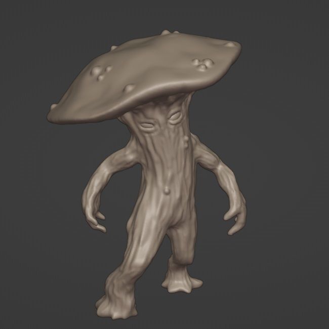 Classic Myconid 3D model 3D printable | CGTrader