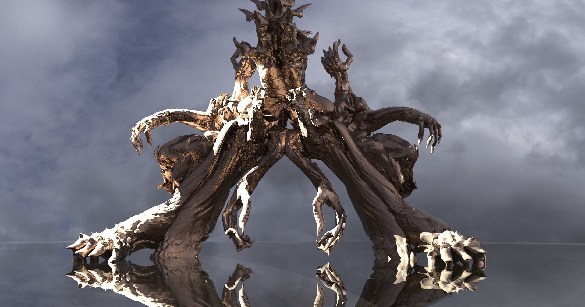 God Hand Dark Arch 3D model | CGTrader