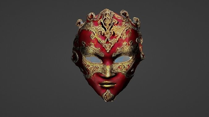 3D model Cosplay Mask VR / AR / low-poly | CGTrader