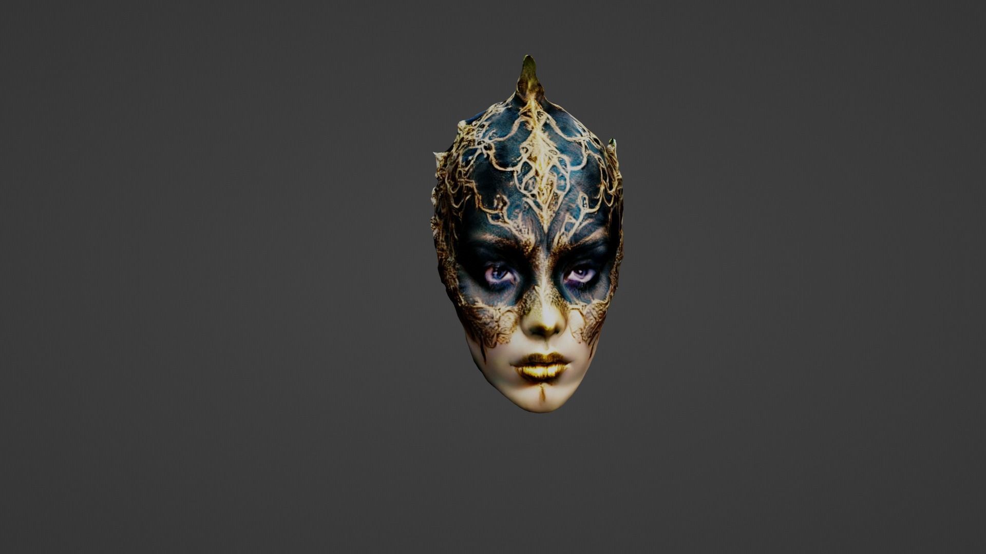 3D model Scary Mask VR / AR / low-poly | CGTrader