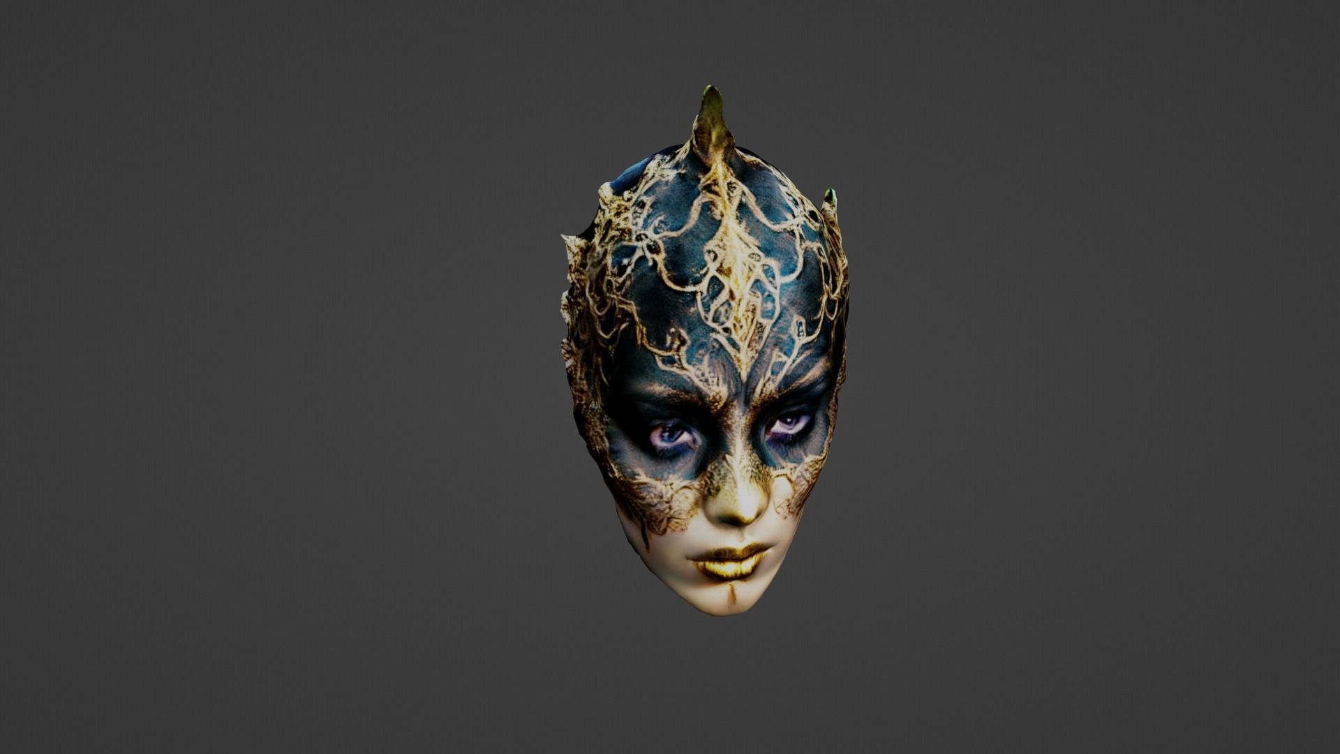 3D model Scary Mask VR / AR / low-poly | CGTrader