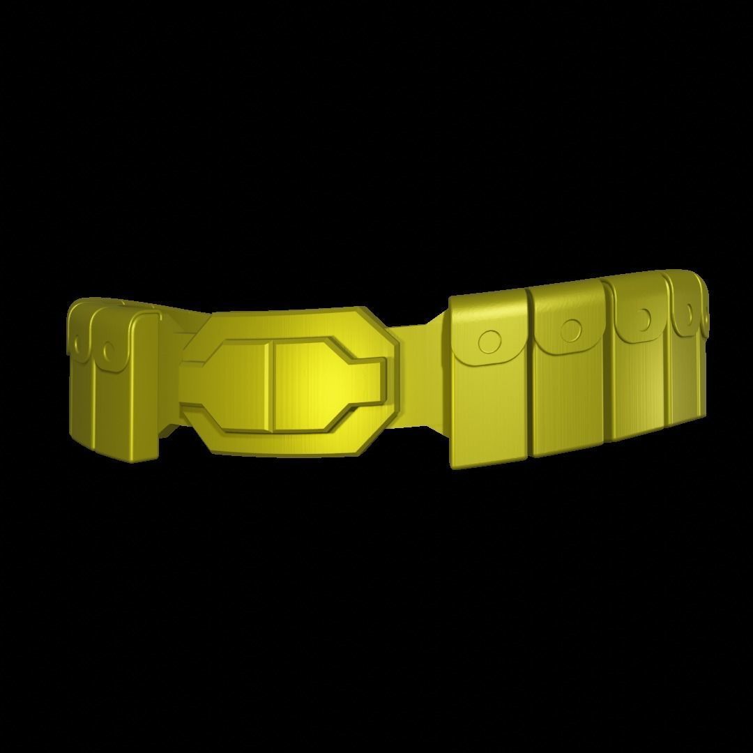 Dark Knight Utility Belt 3D model 3D printable | CGTrader