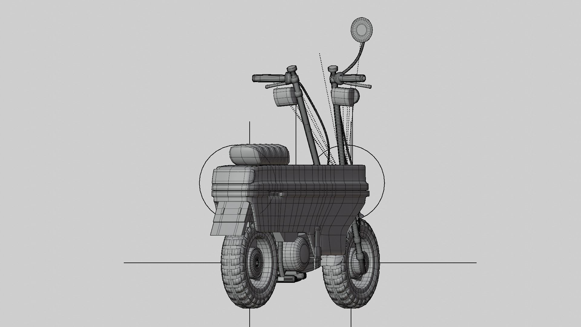 Honda Motocompo - Motorcycle Vehicle 3D model 3D model | CGTrader