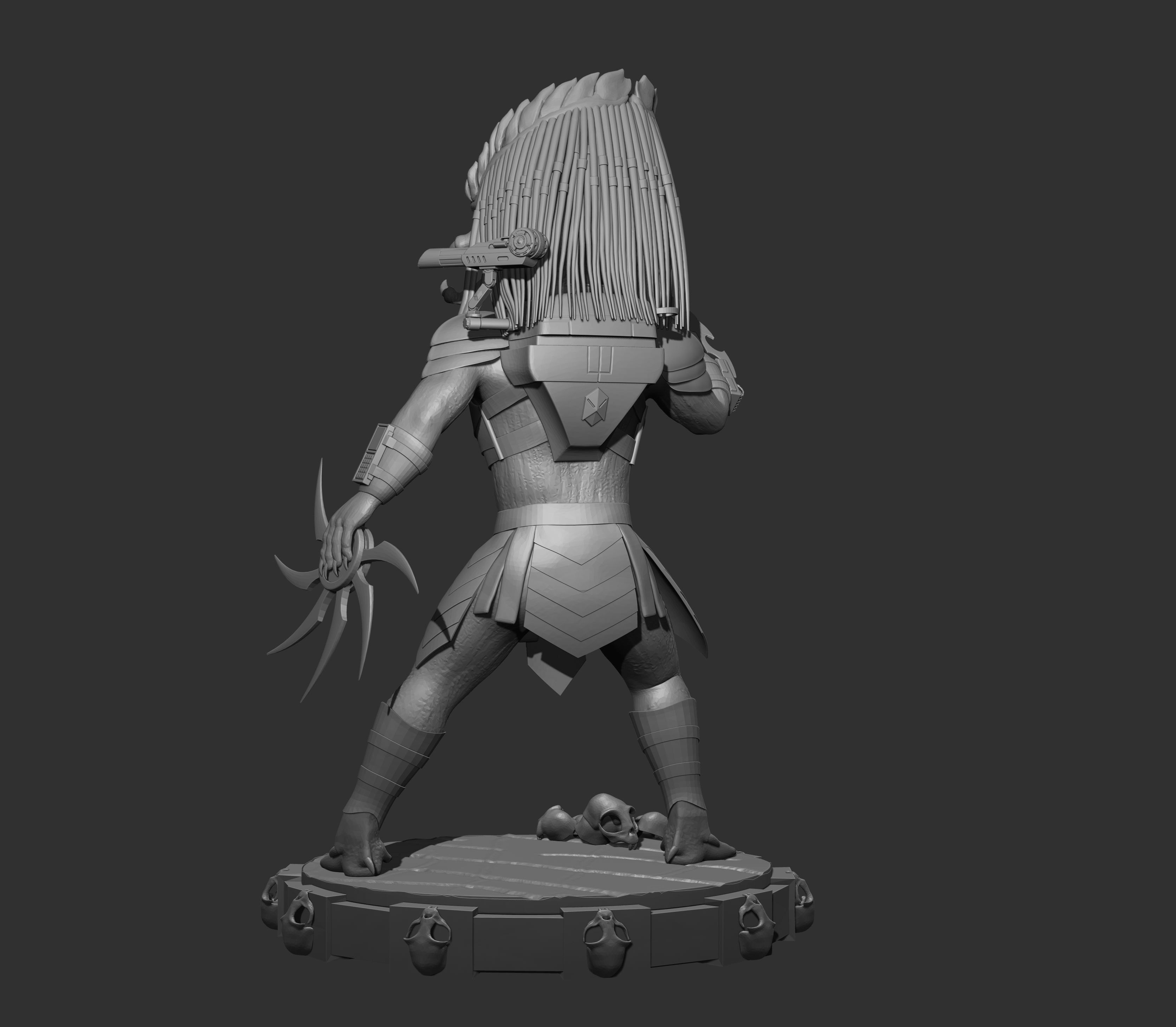 Predator - The perfect hunter 3D model 3D printable | CGTrader