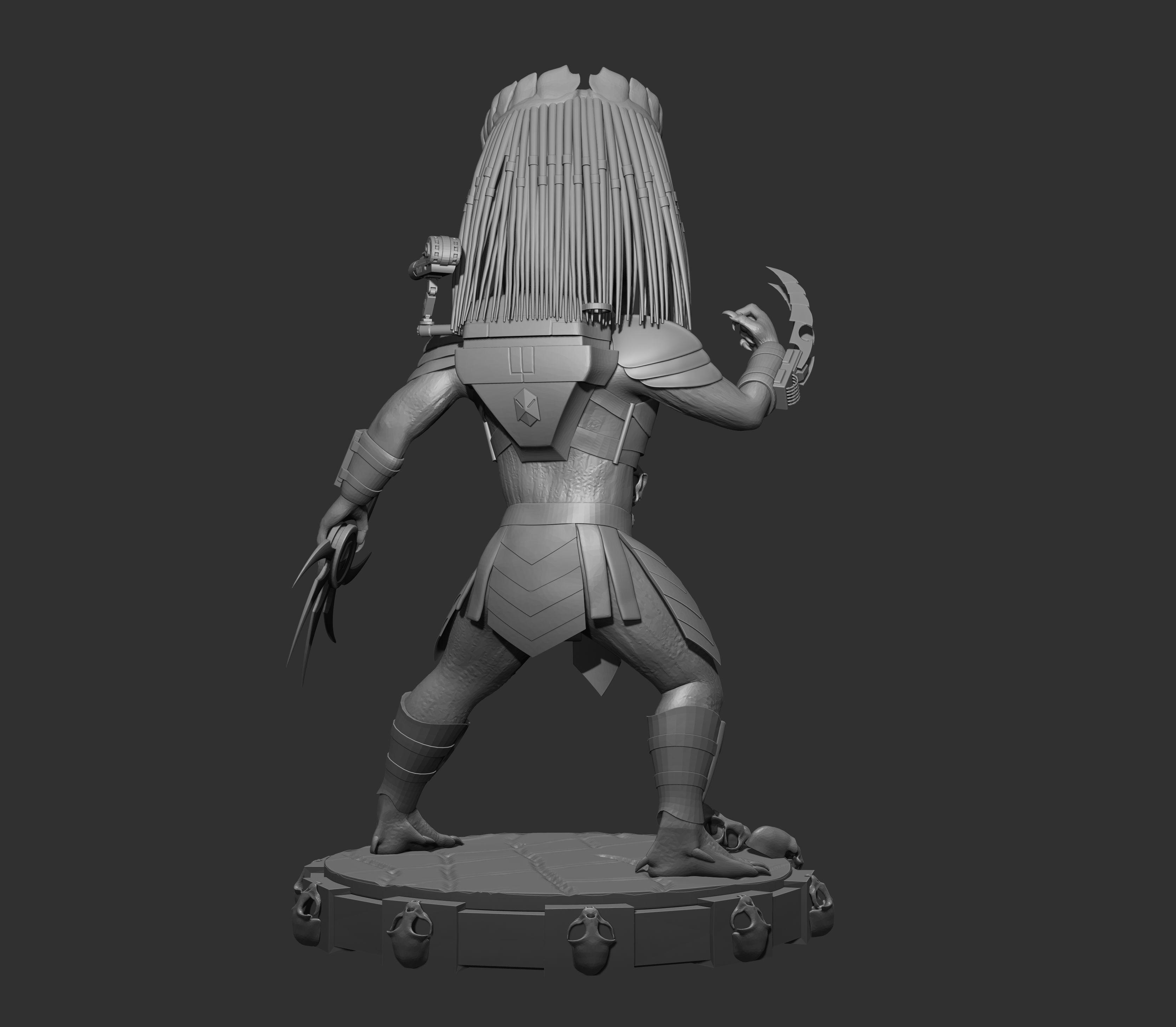 Predator - The perfect hunter 3D model 3D printable | CGTrader