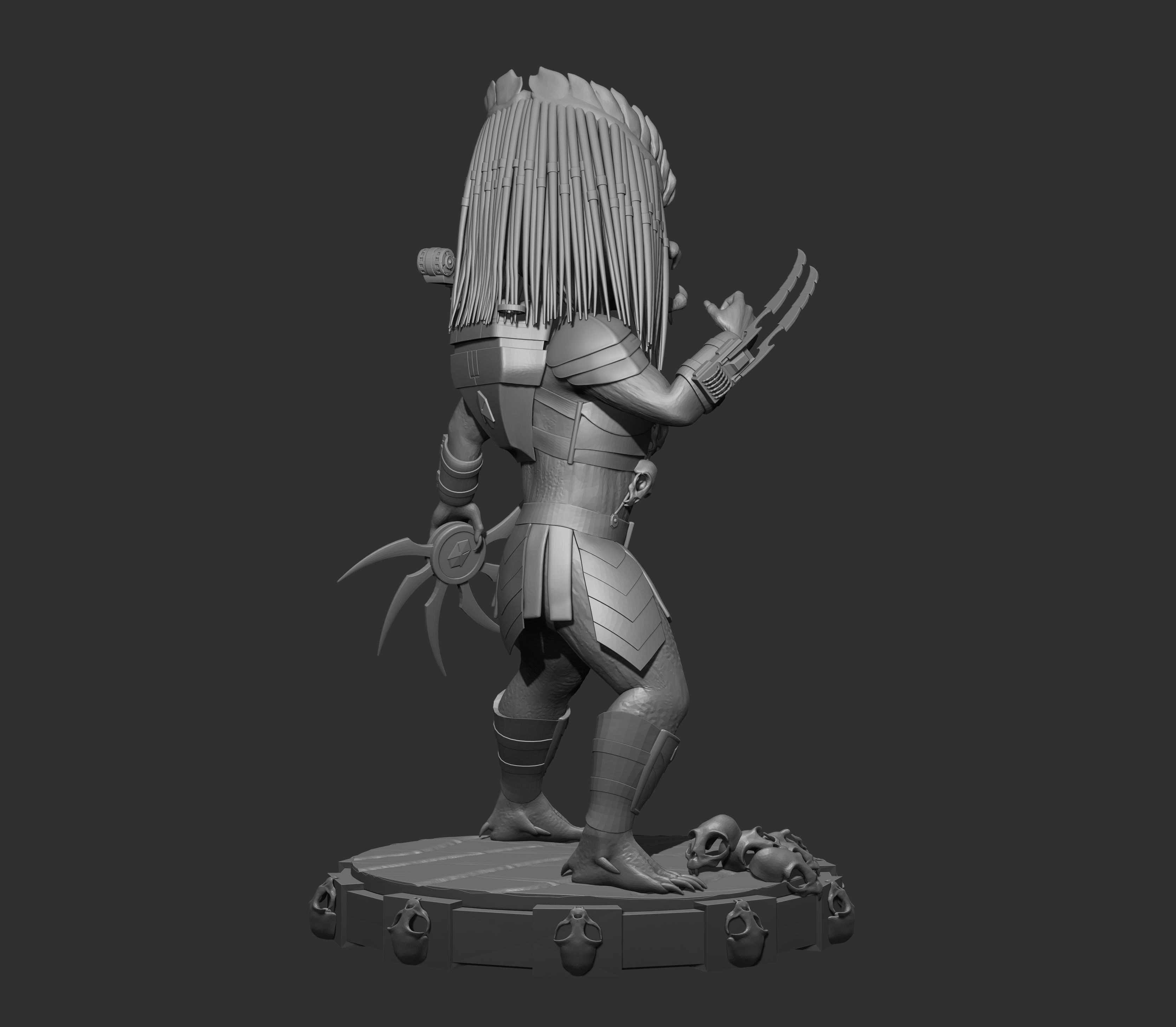 Predator - The perfect hunter 3D model 3D printable | CGTrader