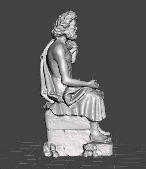 ZEUS RESIN STATUE 90s FIGURE MODEL ART GREEK MYTHOLOGY 3D model 3D ...