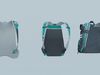 Bag 3x Techno Sensation BackPack 3D model | CGTrader