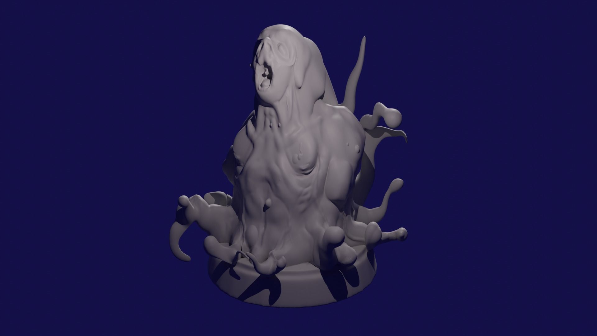 Kuajah Bog Monster 3D model 3D printable | CGTrader