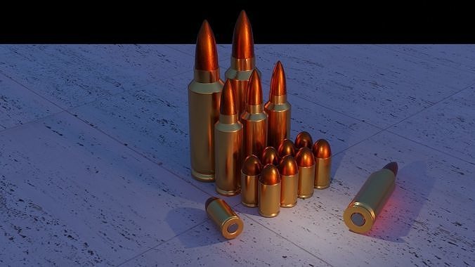 Bullets 3D model | CGTrader