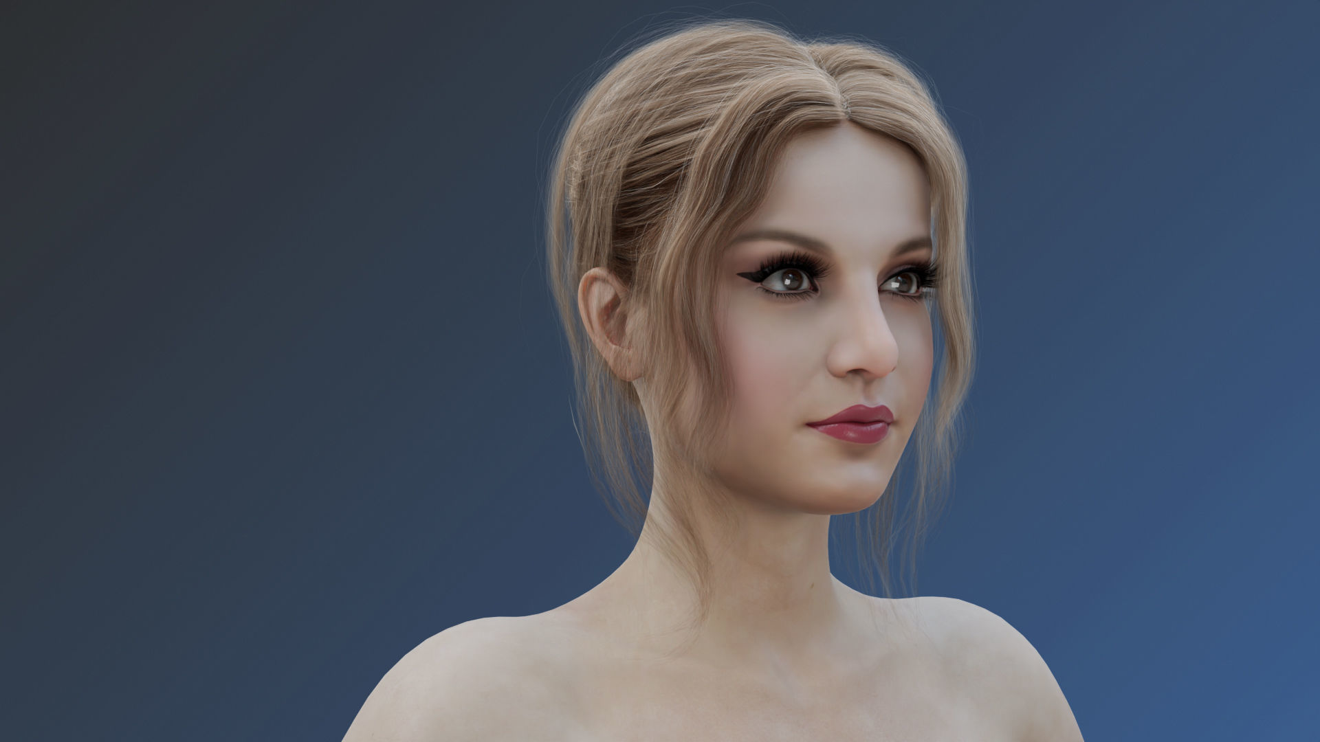 3D model Singer Britney Spears with Concert Style Bunny Latex Suit VR ...