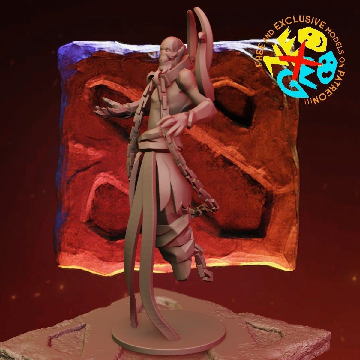 LICH - DOTA 2 3D model 3D printable | CGTrader